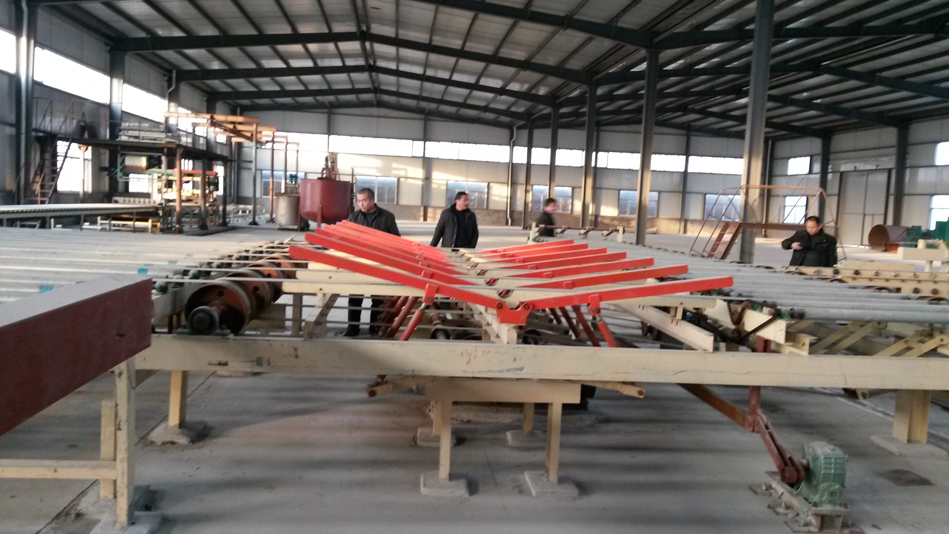 Magnesium Oxide Board Production Line with Pre Curing / Module ...